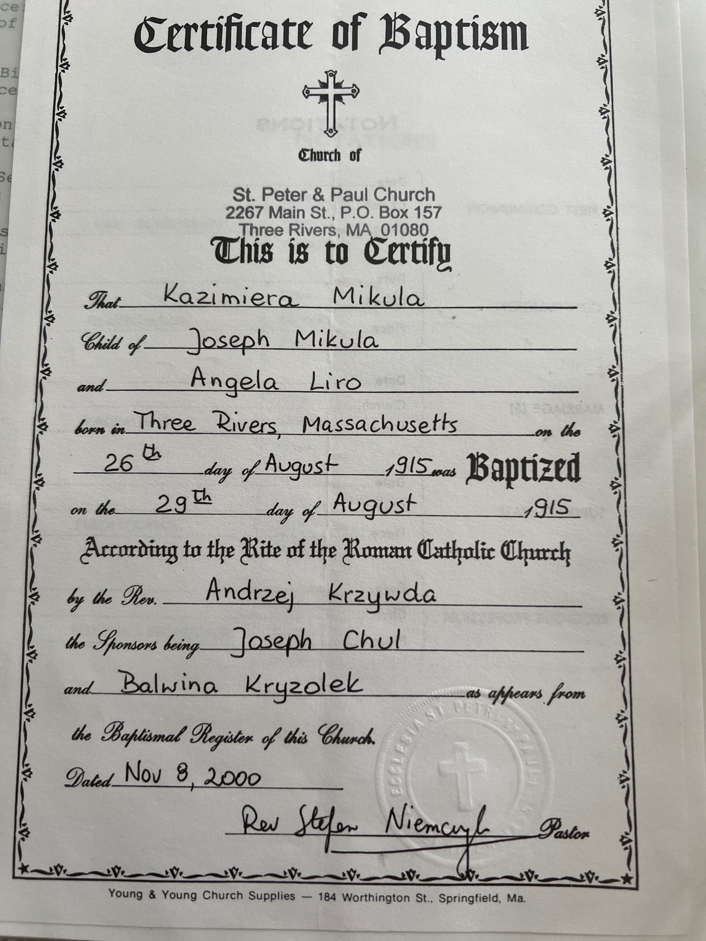 The Mysterious Mikula Family – It's All About Family